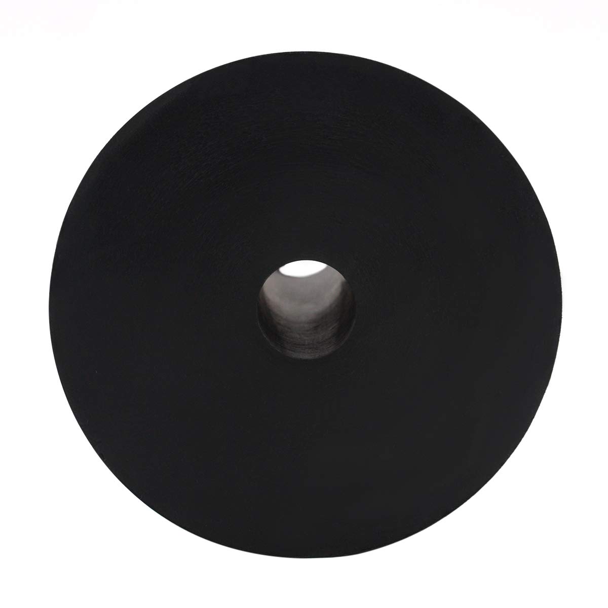 GHmarine Bow Stop Roller 4 Inch Mounting Width Boat Trailer Black Molded Rubber