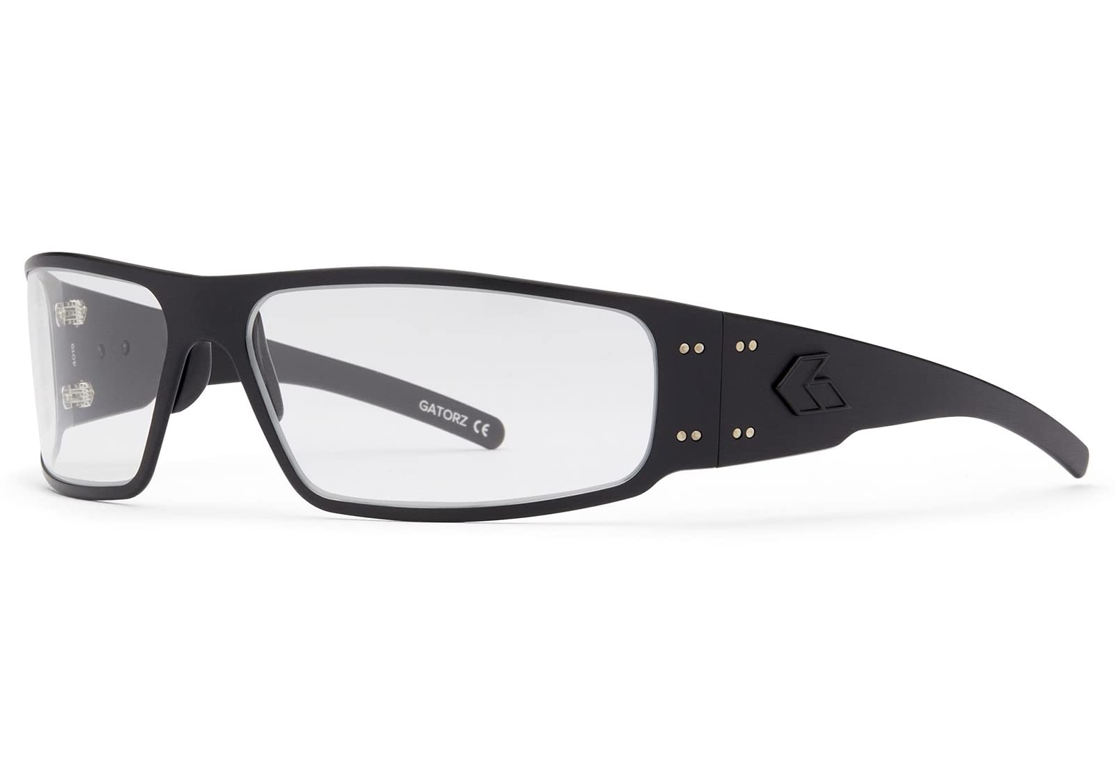 Gatorz Eyewear, Magnum Model, Aluminum Frame Sunglasses - Black/Inferno Photochromic Lens