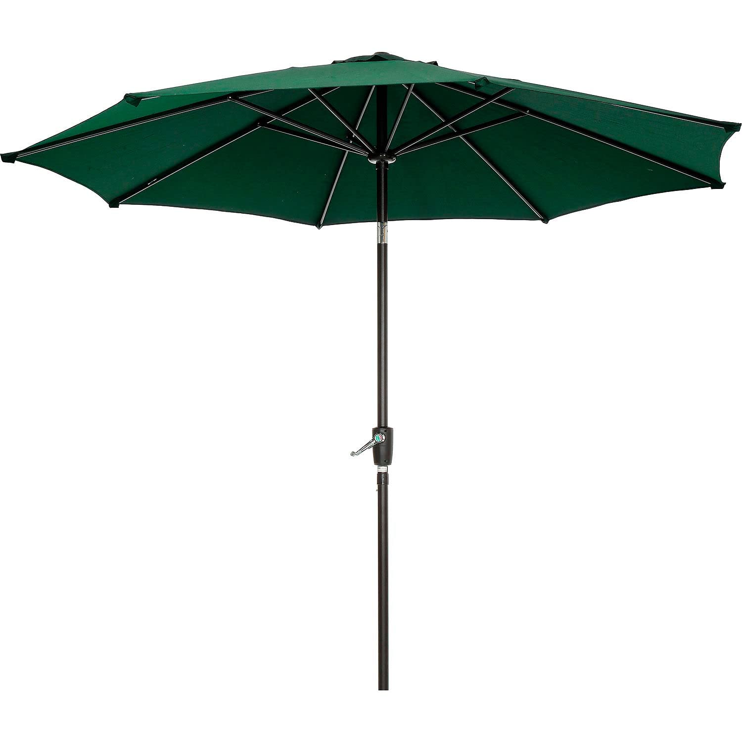 Global Industrial 8-1/2'H Outdoor Umbrella, Olefin, Green
