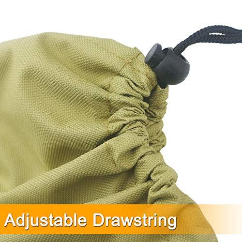 Ogrmar 38"x70" Garden Fountain Cover 600D Oxford Waterproof Dustproof Cover with Locking Drawstring for Winter Outdoor Garden Fountain Statue(38"x70")