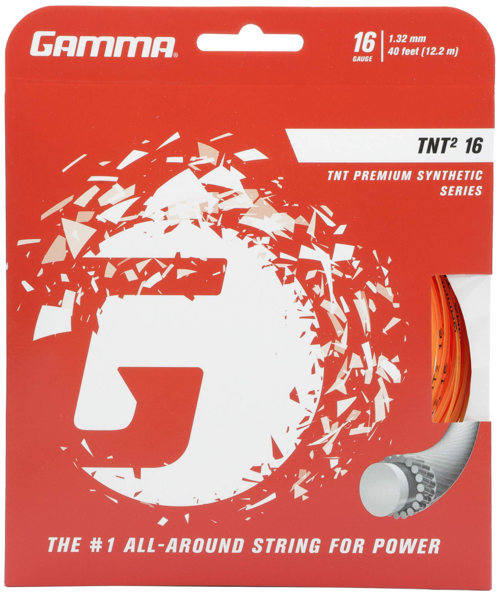 Gamma Sports TNT2 16g String - Orange
