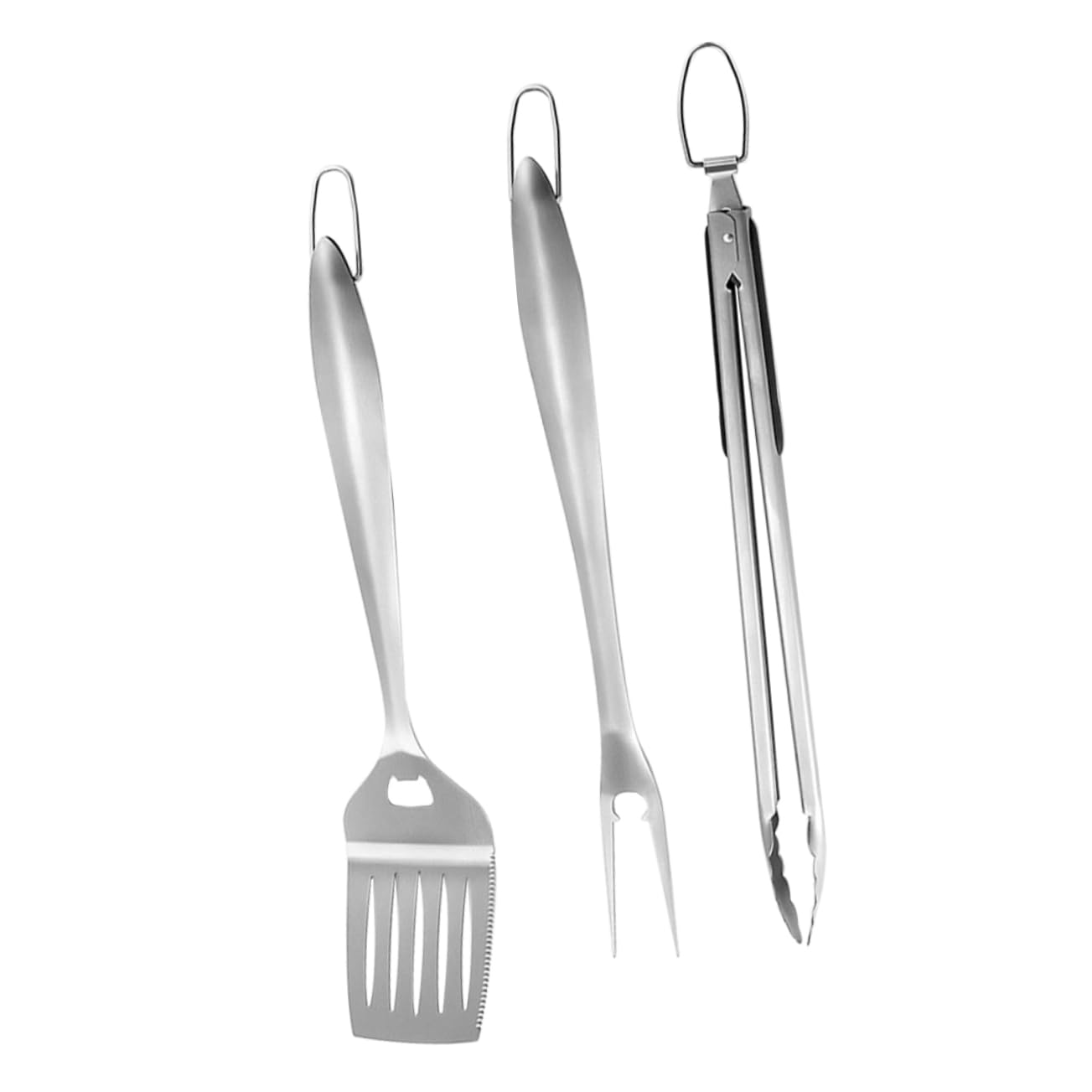 GANAZONO 2 Sets Barbecue Tool Set BBQ skewers Outdoor Grill kit Barbecue mat Grill Cooking Utensils BBQ Tool kit Grill for Camping Grill Tools Stainless Steel Barbecue Stick Multifunction