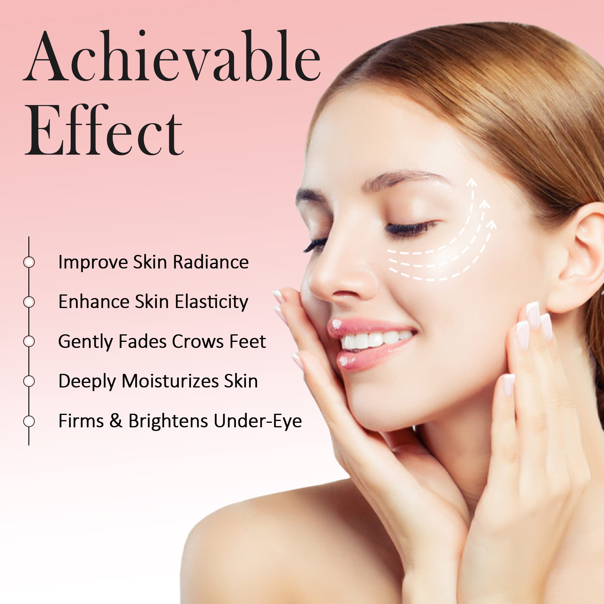 Retinol Eye Stick, Retinol Anti-Aging Eye Cream for Dark Circles and Puffiness, Reduces Fine Lines and Dark Circles with Vitamin A, C & E and Peptides