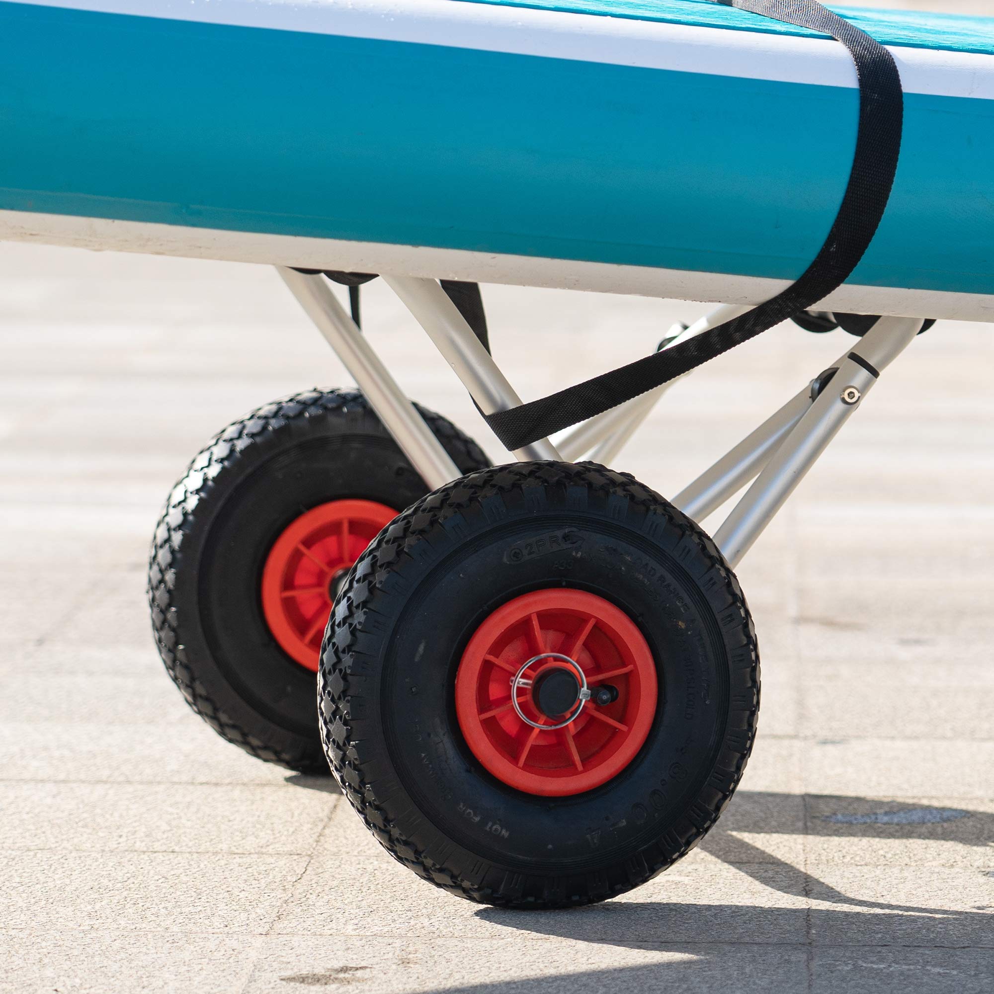 FUNPENY Kayak Carts Dolly, Canoe Carrier Trolley with Wheels for Paddleboards, Boats, Floats