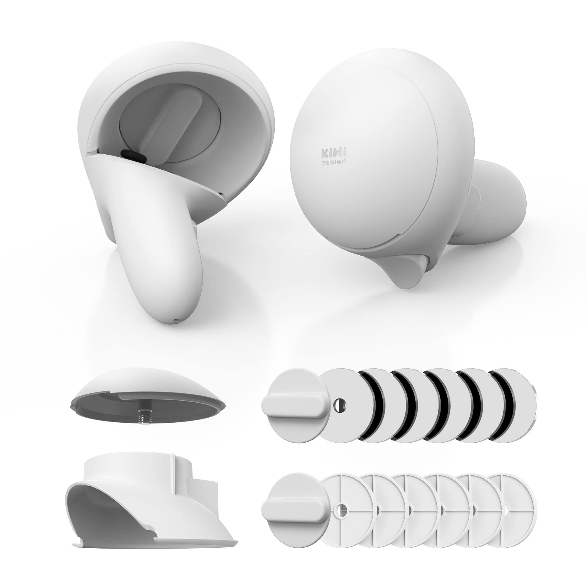 KIWI design Controller Grips Cover Accessories and VR Weight Dumbbell for Quest 2