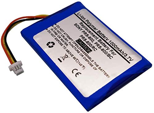 Starnovo 1000mAh 3.7V Replacement Battery for Sony Portable Reader PRS-600, PRS-600/BC, PRS-600/RC,Sony A98927554931, A98941654402, A-1732-035-A