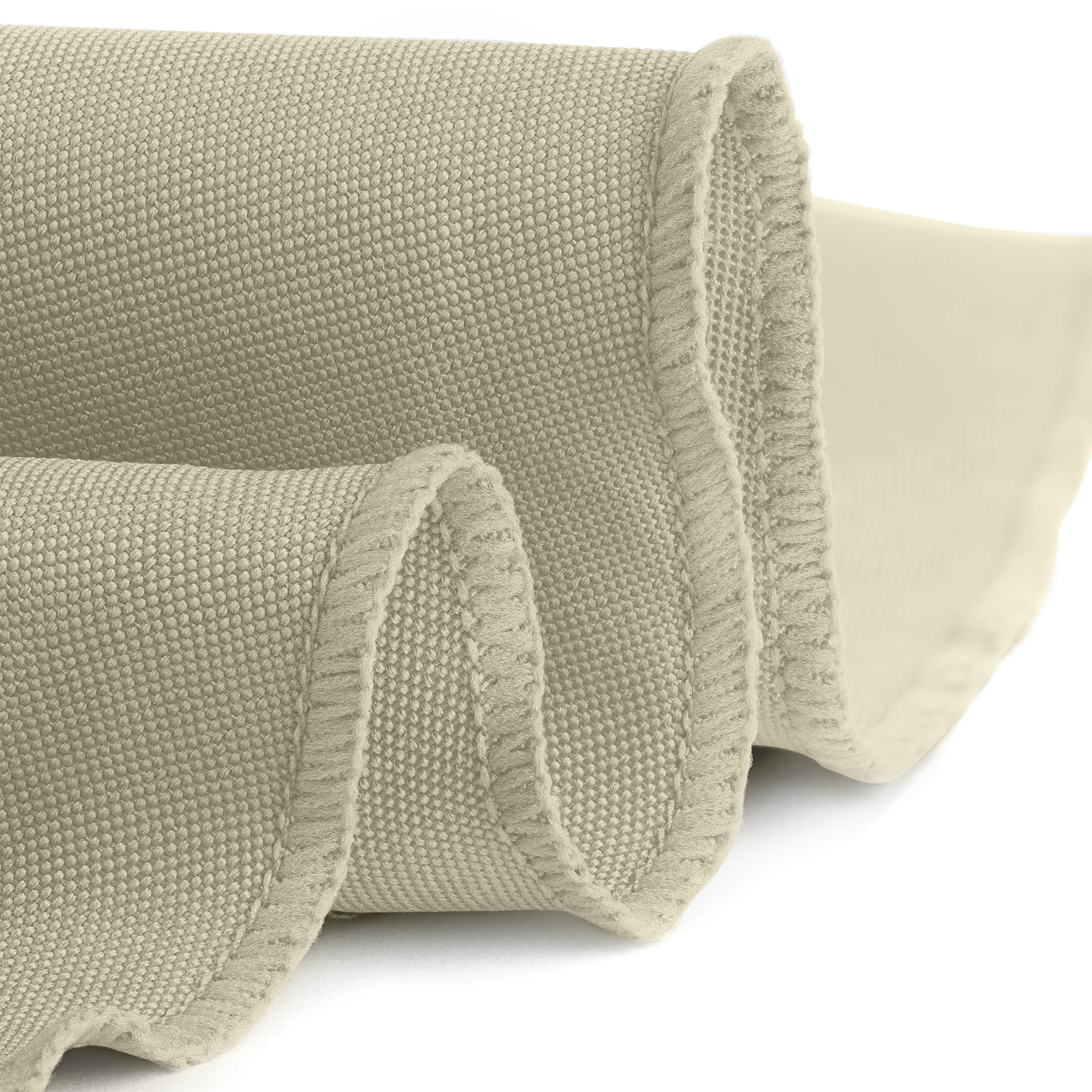 Gee Di Moda Round Tablecloth - 90 Inch Ivory Round Table Cloth for 30 to 60 Inch Round Tables - Heavy Duty Washable Fabric - for Buffet Table, Holiday Party, Dinner, Wedding & Baby Shower
