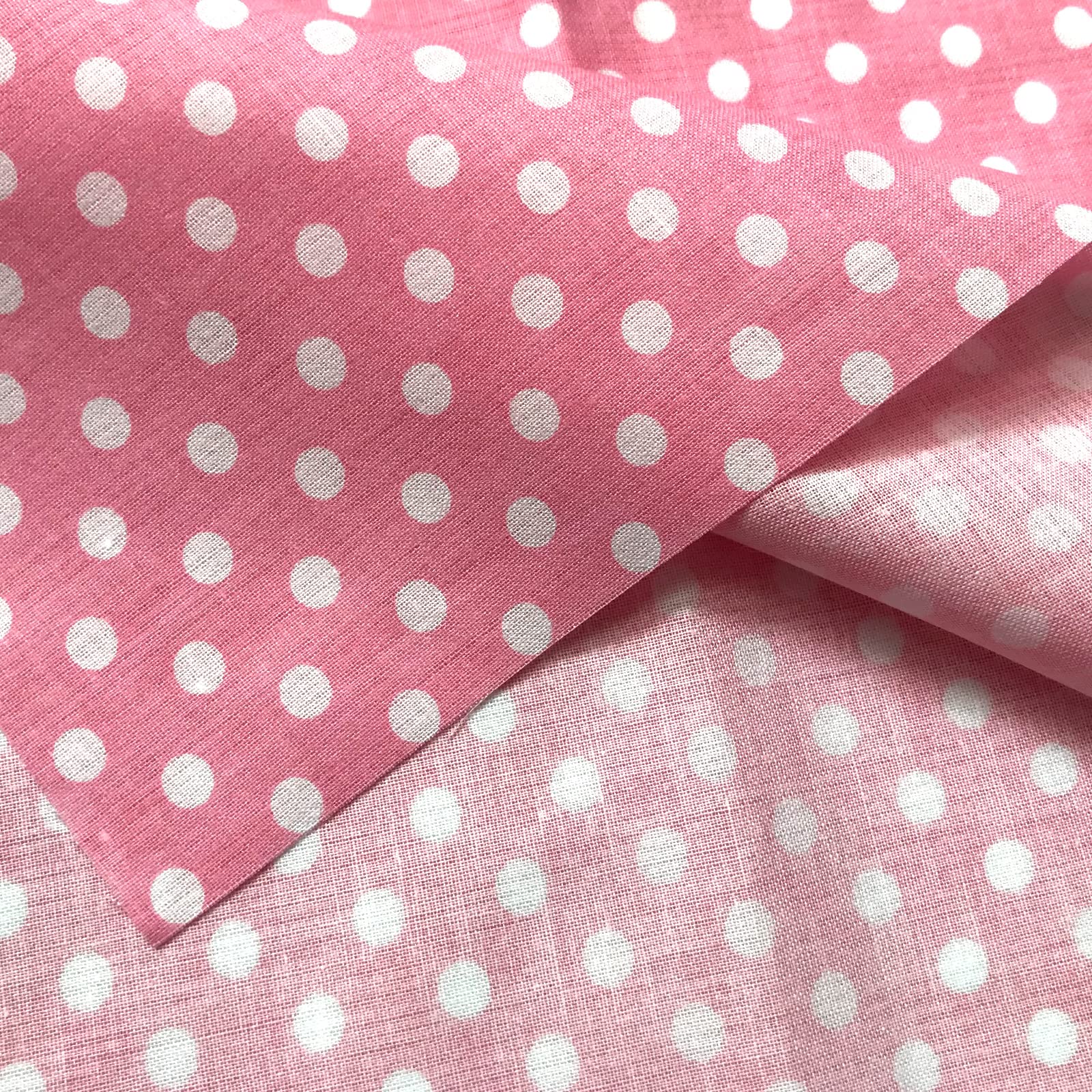 Quilting Fabric Misscrafts 7pcs 50 x 50cm Cotton Fabric DIY Making Supplies Craft Patchwork Fabric Bundle Fat Quarter Pre-Cut Quilt Squares for DIY Sewing Scrapbooking (Pink)