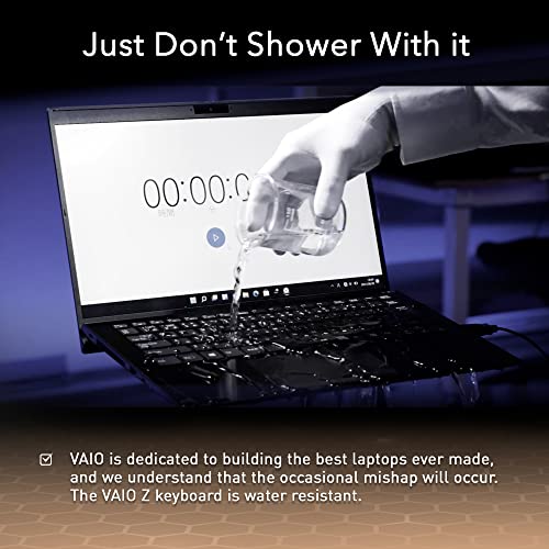 VAIO Z - Intel Core i7-11375H | 16GB Memory (RAM) | 2GB PCIe SSD | Windows 10 Pro | 14.0" Ultra HD 4K (3840x2160) Display | Signature Black