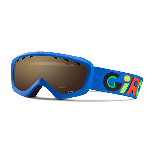 Giro Slingshot Kids Snow Helmet Goggle Combo Matte Matte Blue Wild/Wild Boyz XS/S (49-52CM)