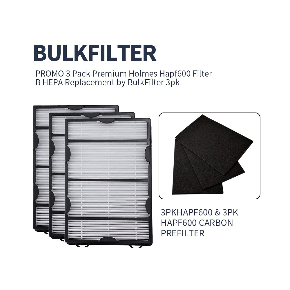 HEPA Air Purifier Filter Replacement Filter B for Holmes Hapf600