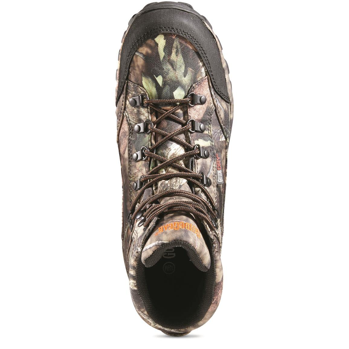 Guide Gear Men's Guidelight II 6" Uninsulated Waterproof Hunting Boots, Mossy Oak Break-Up Country, 10D (Medium)