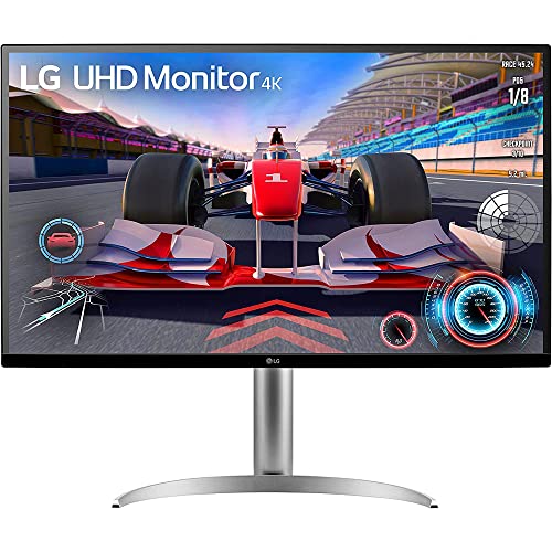 LG 32UQ750-W 32" UHD 4K HDR 10 Monitor with USB Type-C and 65 PD Bundle with 3 YR CPS Enhanced Protection Pack and Microsoft 365 Personal 15 Month Subscription