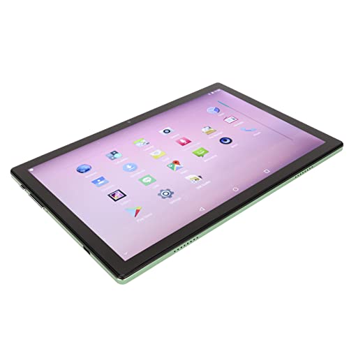 Qinlorgo 10 Inch Tablet, Support 4G Network Front 5MP Rear 8MP US Plug 100-240V 6GB 256GB Night Reading Mode 4G Calling Tablet for 11 (US Plug)