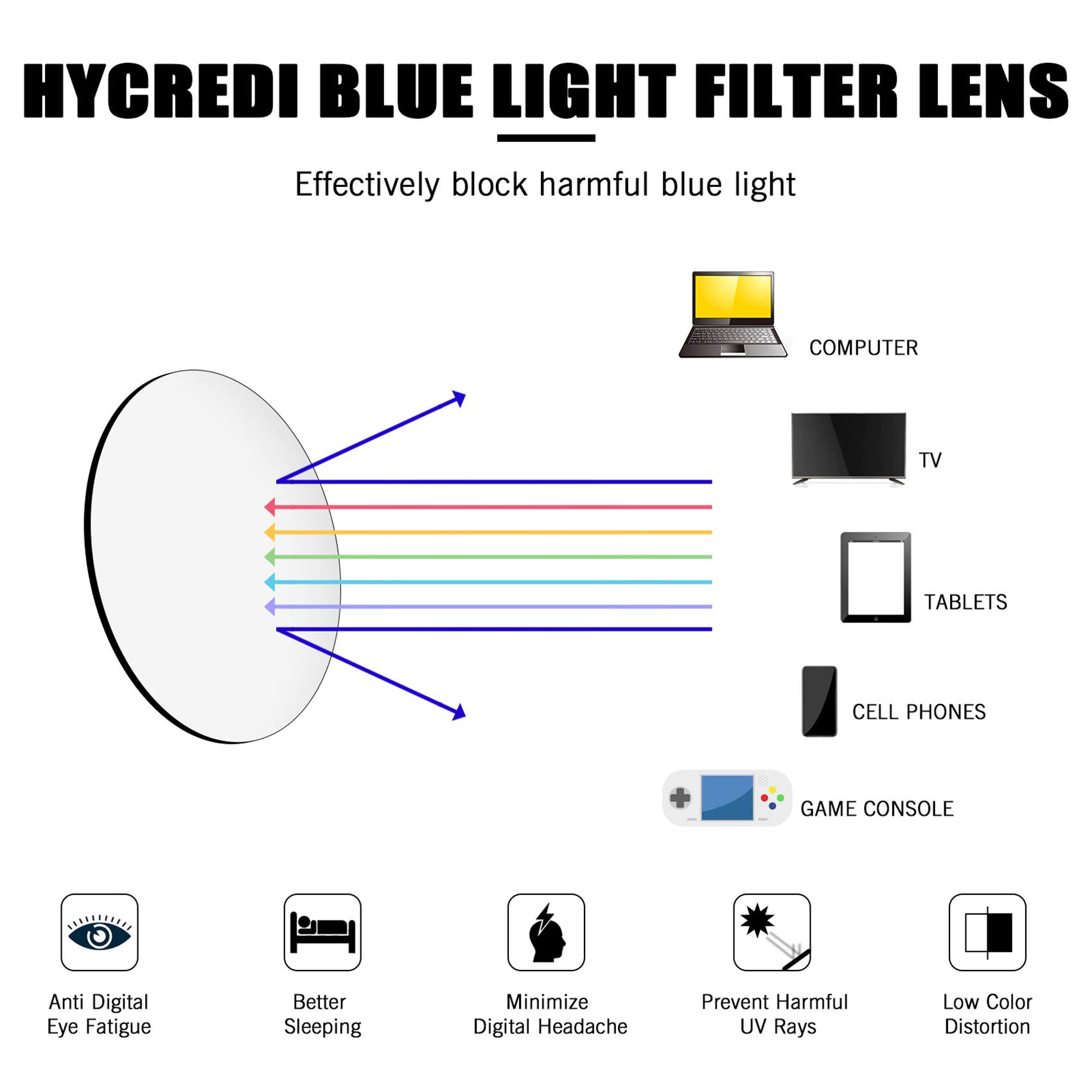 Hycredi Rimless Rectangle Sunglasses Men Women Retro Frameless Square Shade Y2k Sun Glasses Tinted Eyewear(Clear