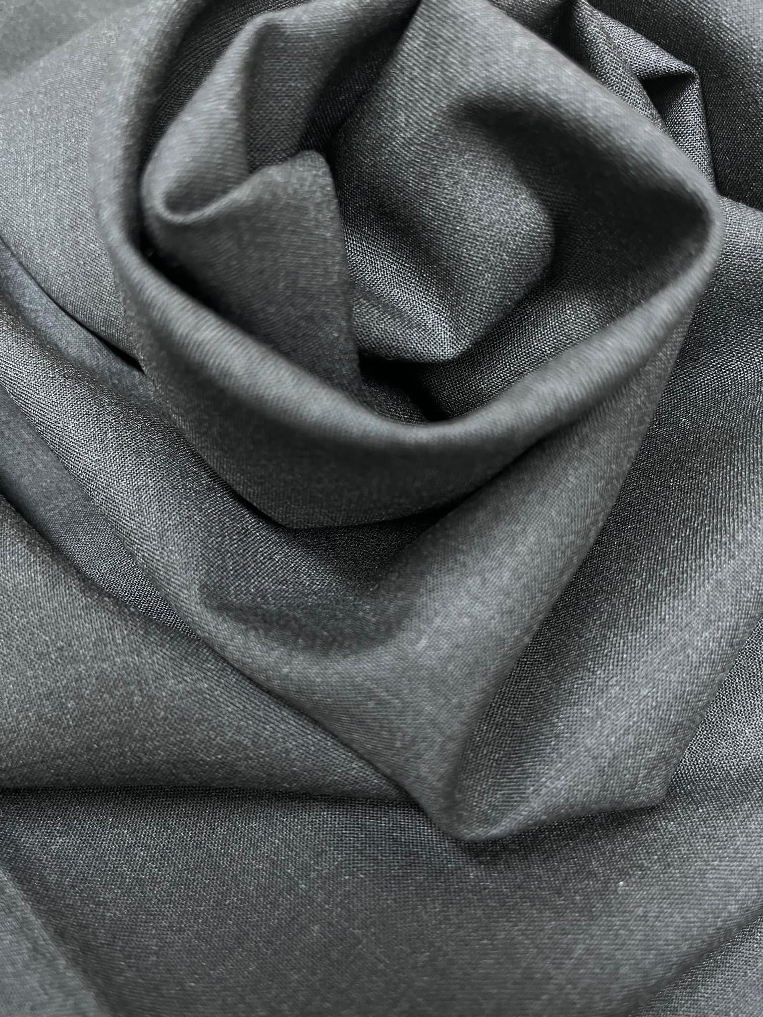Tuva Textile 40 Yard Bolt of Real Wool Fabric Suiting (Plain Weave), Uniform Wool Washable, Used for Uniforms, Jackets, Suits, Pants, Skirts, Suiting, Dress, Hats & More