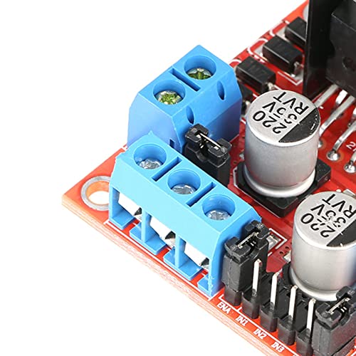 Ozgkee 1pc L298N Module H Bridge Driver Board Module for Stepper Motor Smart Car Robot