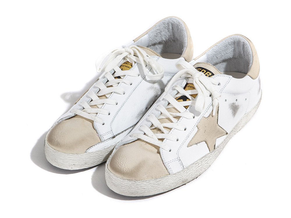 Golden Goose Deluxe Brand Women Sneakers Superstar G31WS590B30 White Leather/Ivory Star (whoosso)