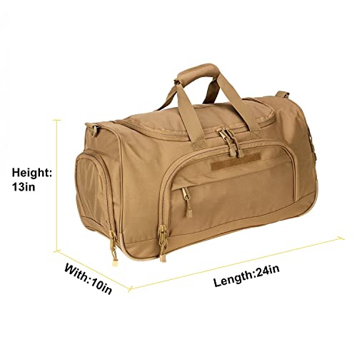 Tactical Military Duffle Bag Gym Bag Travel Sports Bag Outdoor Small Duffel Bag for Men