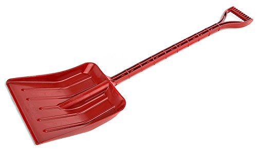 MnM-Home Extra Strong One Piece Construction, Kids/Toddler Plastic Snow β Beach Sand Shovel. Two Set, Red-(Girl) Blue-(boy). (2, Multi)