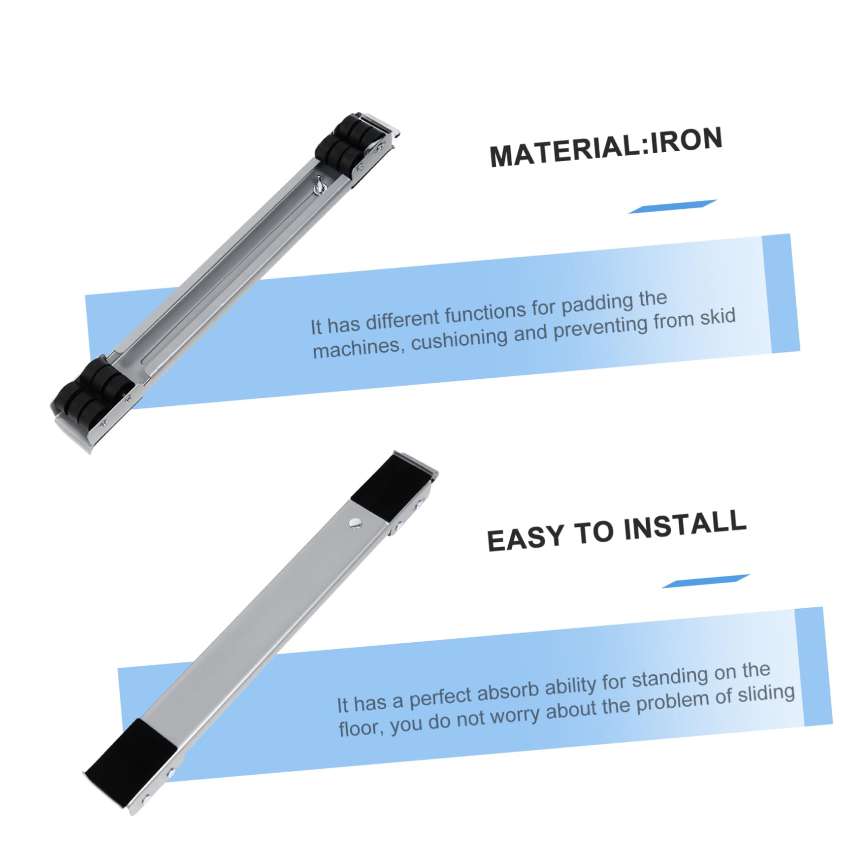 GATHINESS machine bracket furniture roller appliance washer and dryer pedestals refrigerator machine roller base dryer mobile roller washer stand slider Multifunction Refrigerator