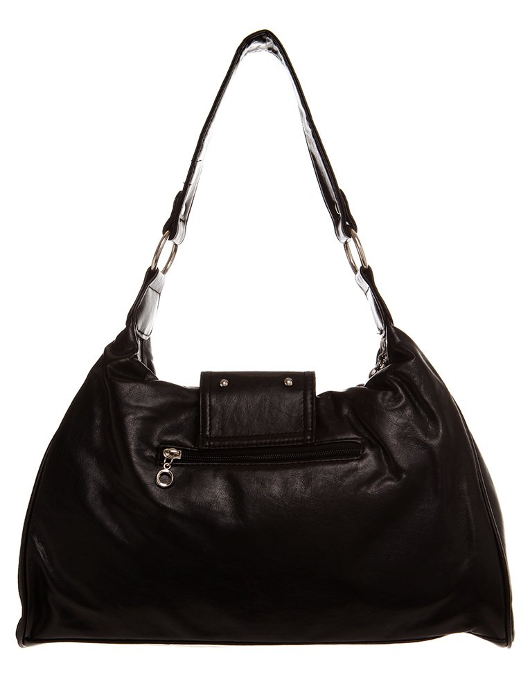 G Inspired Corner Studded Hobo Shoulder Handbag by Handbags For All