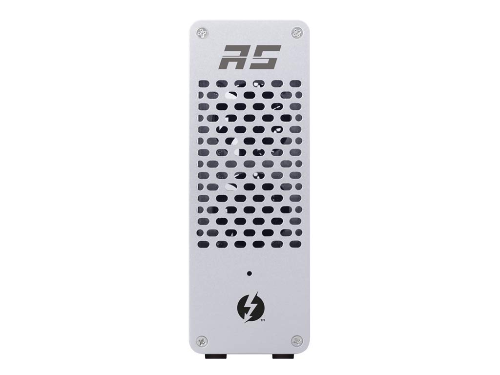 High Point RocketStor 6661A-MSAS3 Thunderbolt 3 to 2X Mini-SAS Ports Hardware RAID Adapter (8X SAS/SATA Channels)