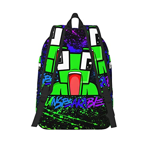 TopJianyu Cartoon unspeaka Backpack Game Book Bag, Travel Backpack Rucksack Men Women Birthday Gift Work Bag
