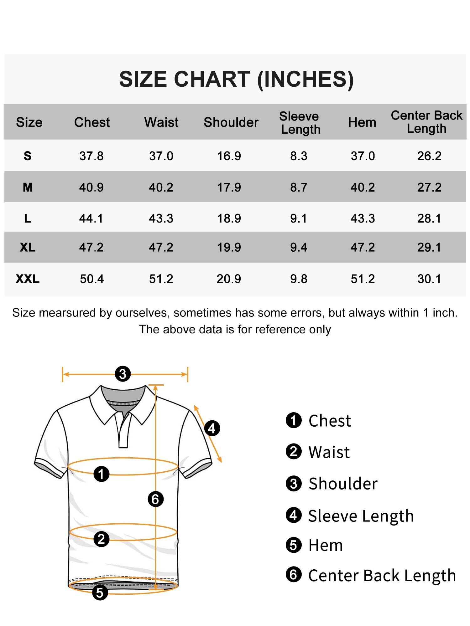 kuboyee Mens Casual Slim Fit Polo Shirts Short Sleeve Contrast Color Stitching Stripe Summer Cotton T-Shirts