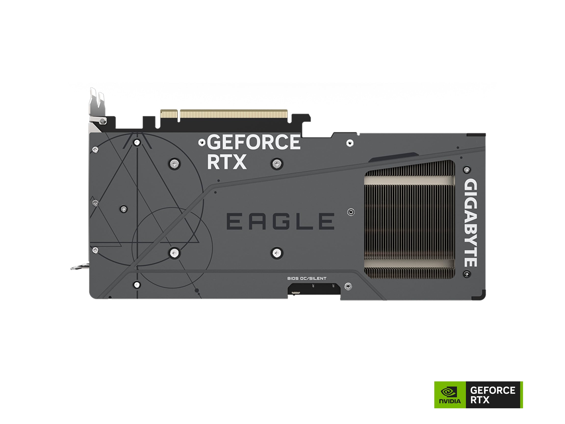 GIGABYTE GeForce RTX 4070 Ti EAGLE OC 12G (rev. 2.0) Graphics Card, 3X WINDFORCE Fans, 12GB 192-bit GDDR6X, GV-N407TEAGLE OC-12GD REV2.0 Video Card