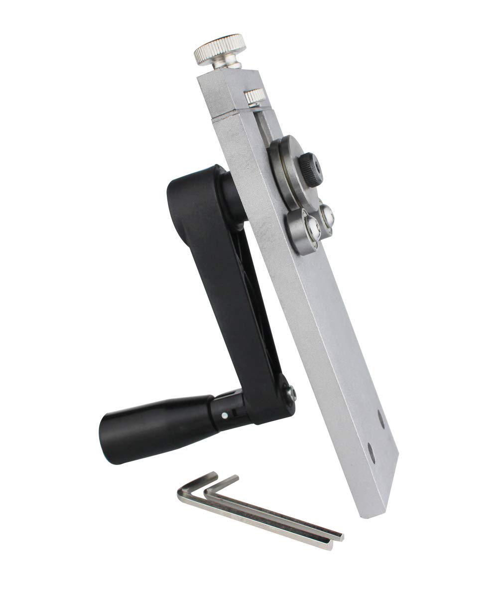 Guyker Guitar Fretwire Bender - Fret Wire Bending and Straightening Luthier Tool for Guitar & Bass Radian Adjusters, Repair & Maintenance, Chrome