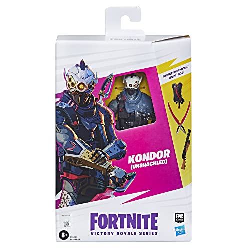 FORTNITE Victory Royale Series Kondor (Unshackled) Collectible Action Figure with Accessories - Ages 8 and Up, 6-inch