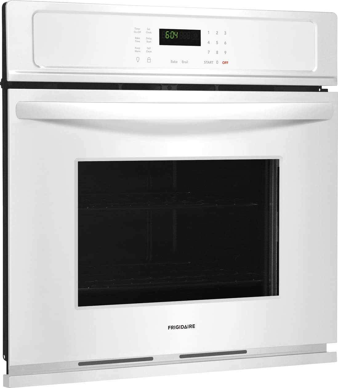 Frigidaire FFEW2726TS 27 Inch 3.8 cu. ft. Total Capacity Electric Single Wall Oven with 2 Oven Racks, Sabbath Mode, ADA Compliant, in Stainless Steel