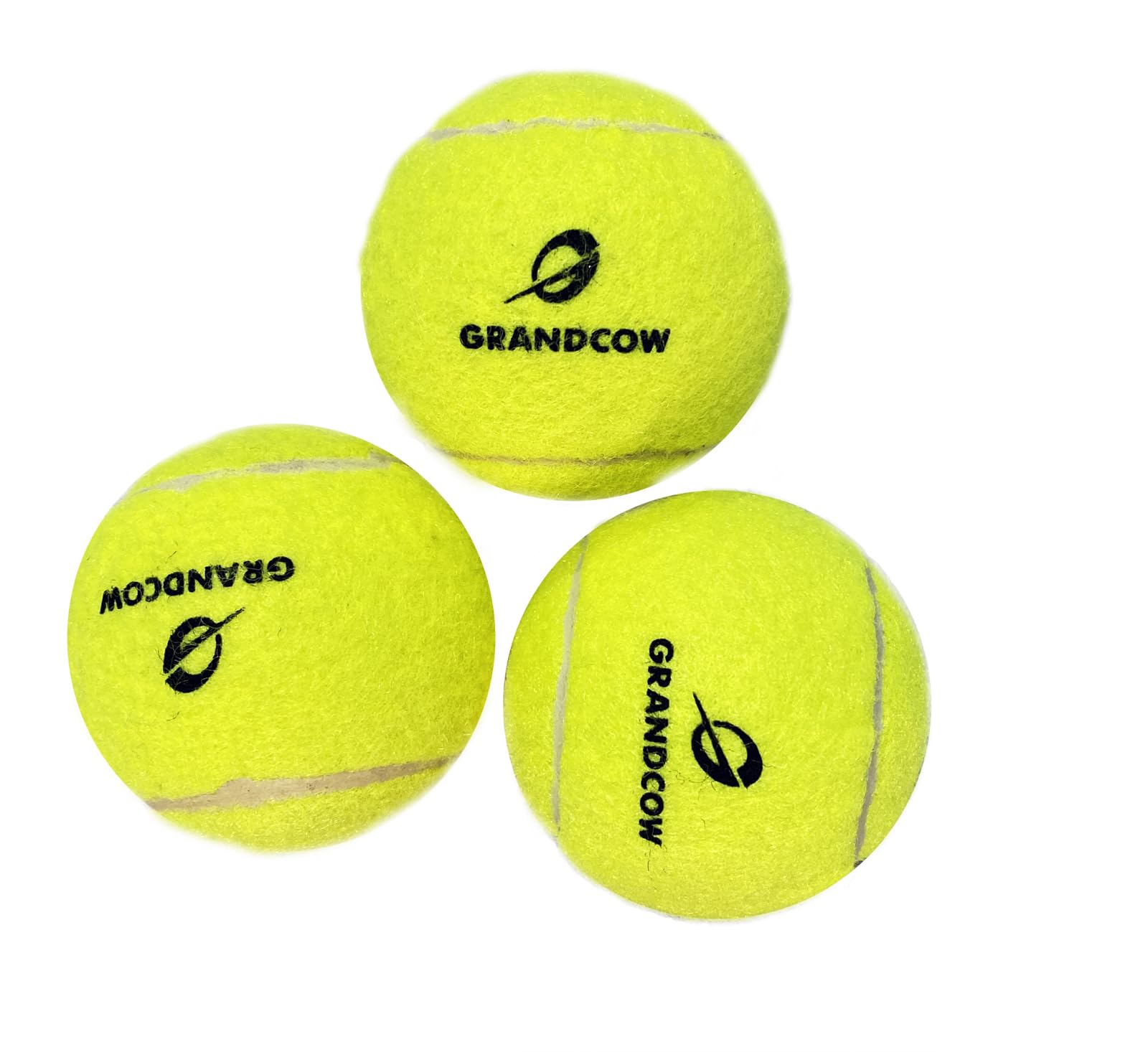 GRANDCOW Padel Ball Beach Tennis POP Paddle Ball Natural Rubber with Great Flex Elasticity (6 Balls)