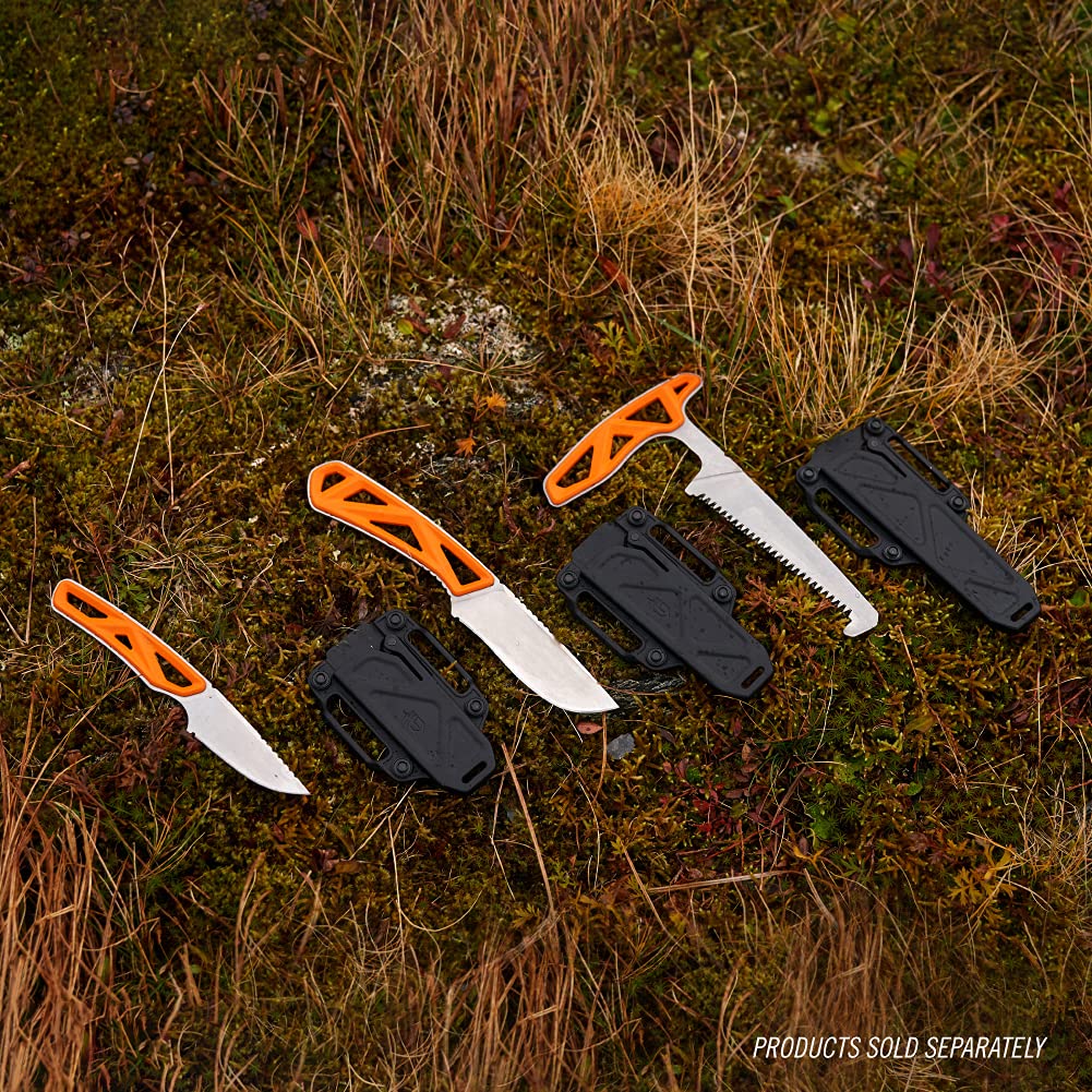 Gerber Gear EXO-MOD Caper Fixed Hunting Knife, Orange (31-003917)
