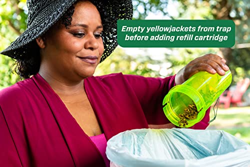 RESCUE! Yellowjacket Attractant Cartridge (10 Week Supply) β for RESCUE! Reusable Yellowjacket Traps - (9 Pack)