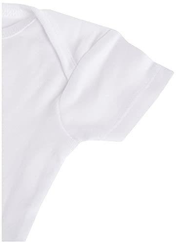 Gerber Unisex Baby 5-Pack Short Sleeve Variety Onesies Bodysuits Short Sleeve White 6-9 Months