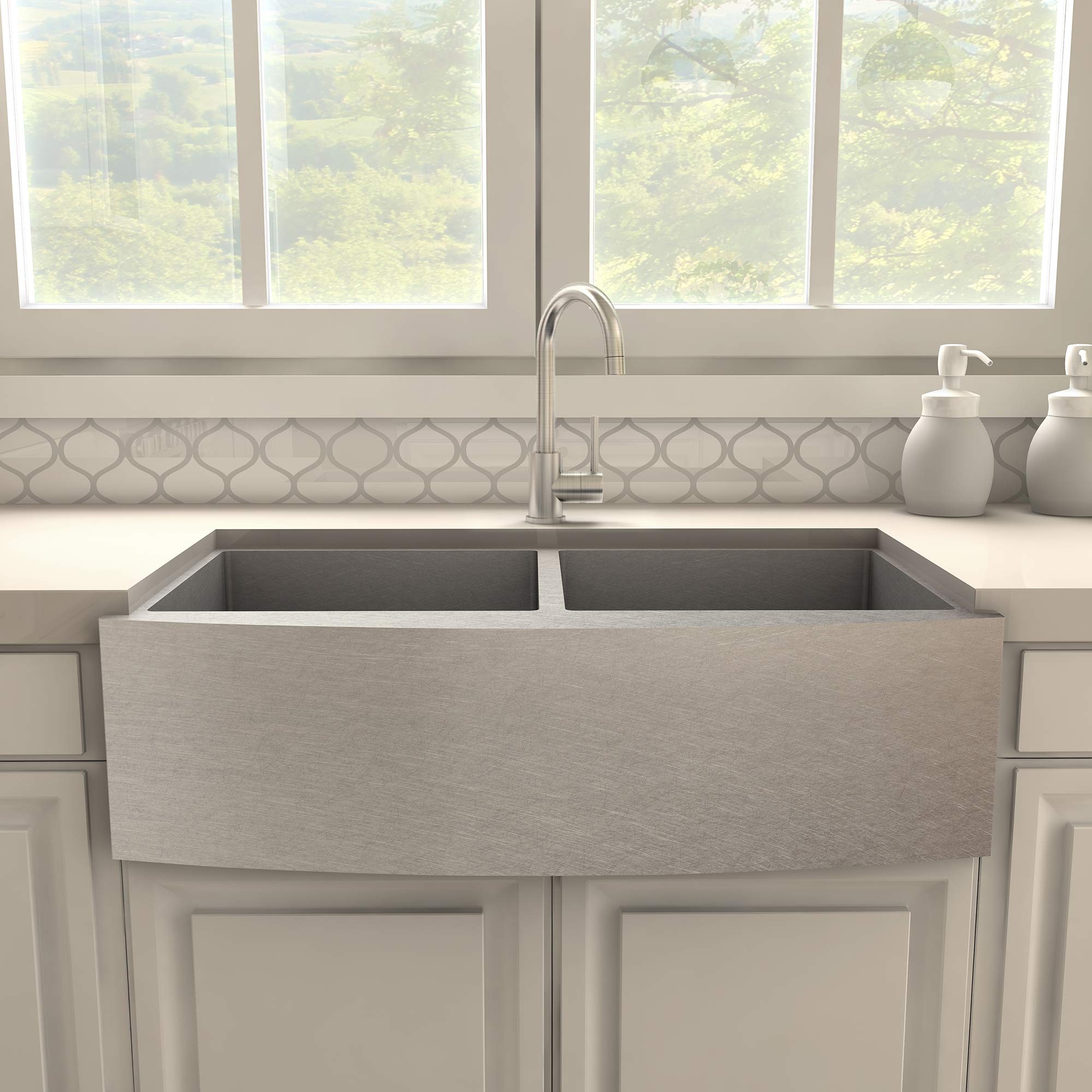 ZLINE Renoir Kitchen Faucet in Brushed Nickel (13-0048-PVDN)