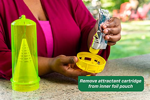 RESCUE! Yellowjacket Attractant Cartridge (10 Week Supply) β for RESCUE! Reusable Yellowjacket Traps - (14 Pack)