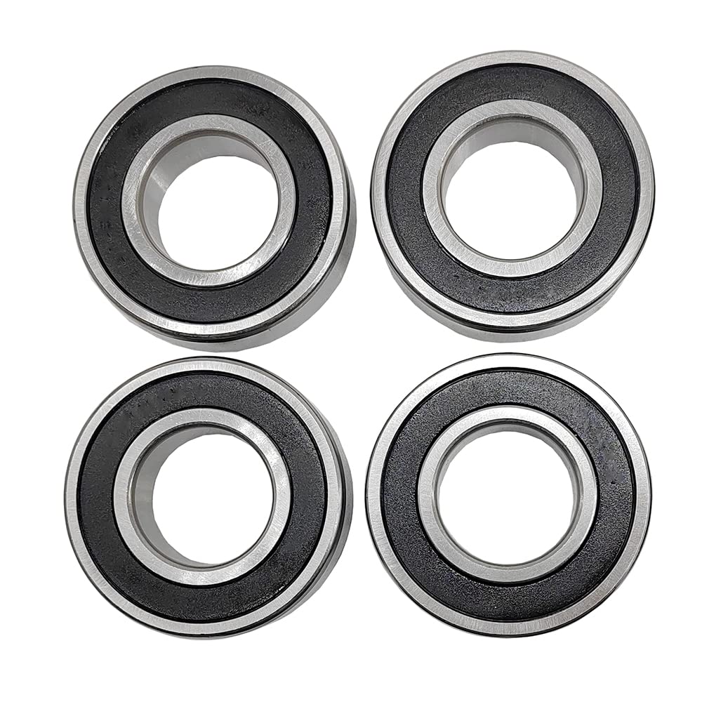 Front and Rear Wheel Bearing Seals Kit for Yamaha Rhino 450 660 700 YXR700F YXR660F YXR450F