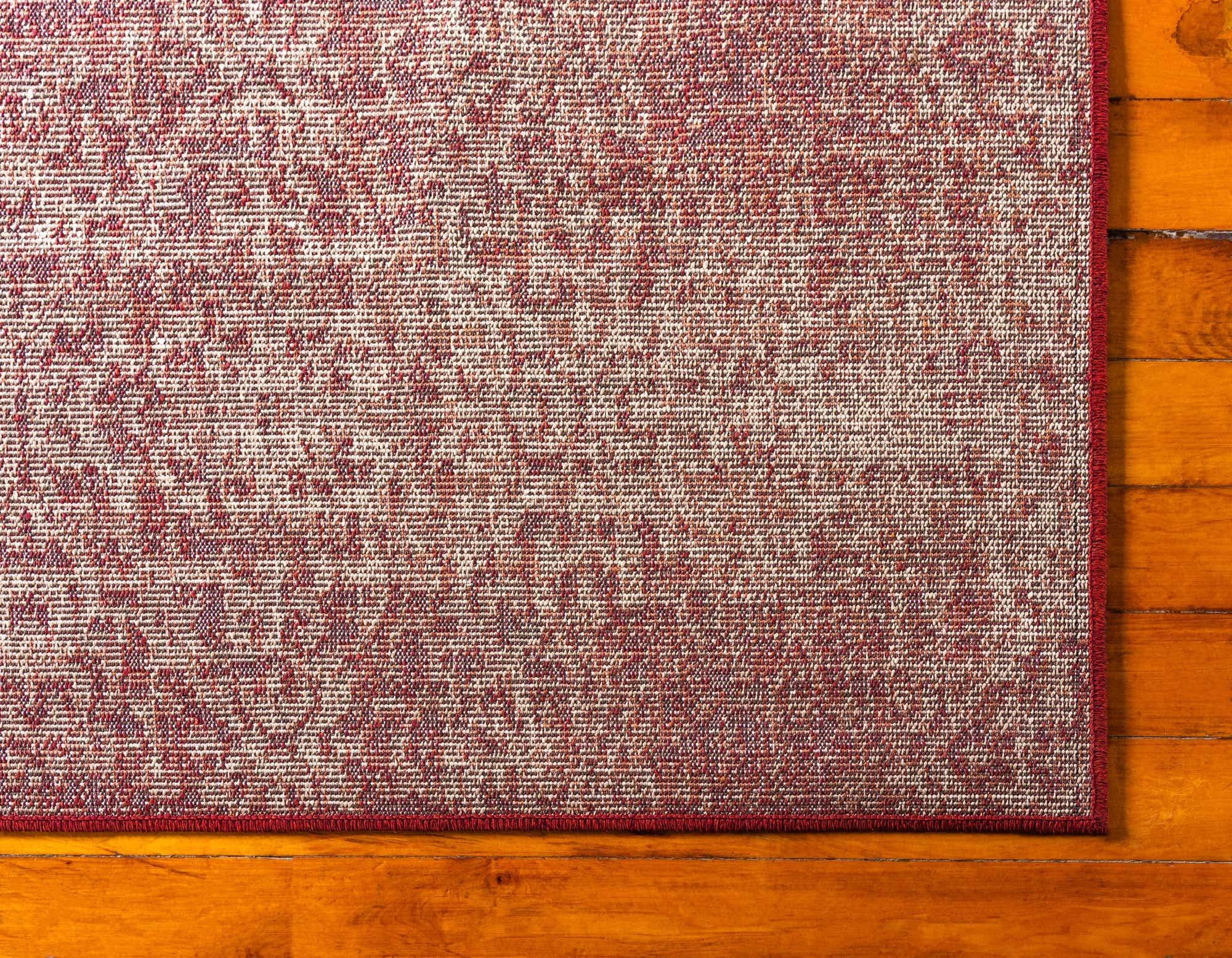 Unique Loom Autumn Collection Modern Contemporary Casual Abstract Area Rug (Terracotta/ Beige Rustic, 9 x 12 ft Rectangular)