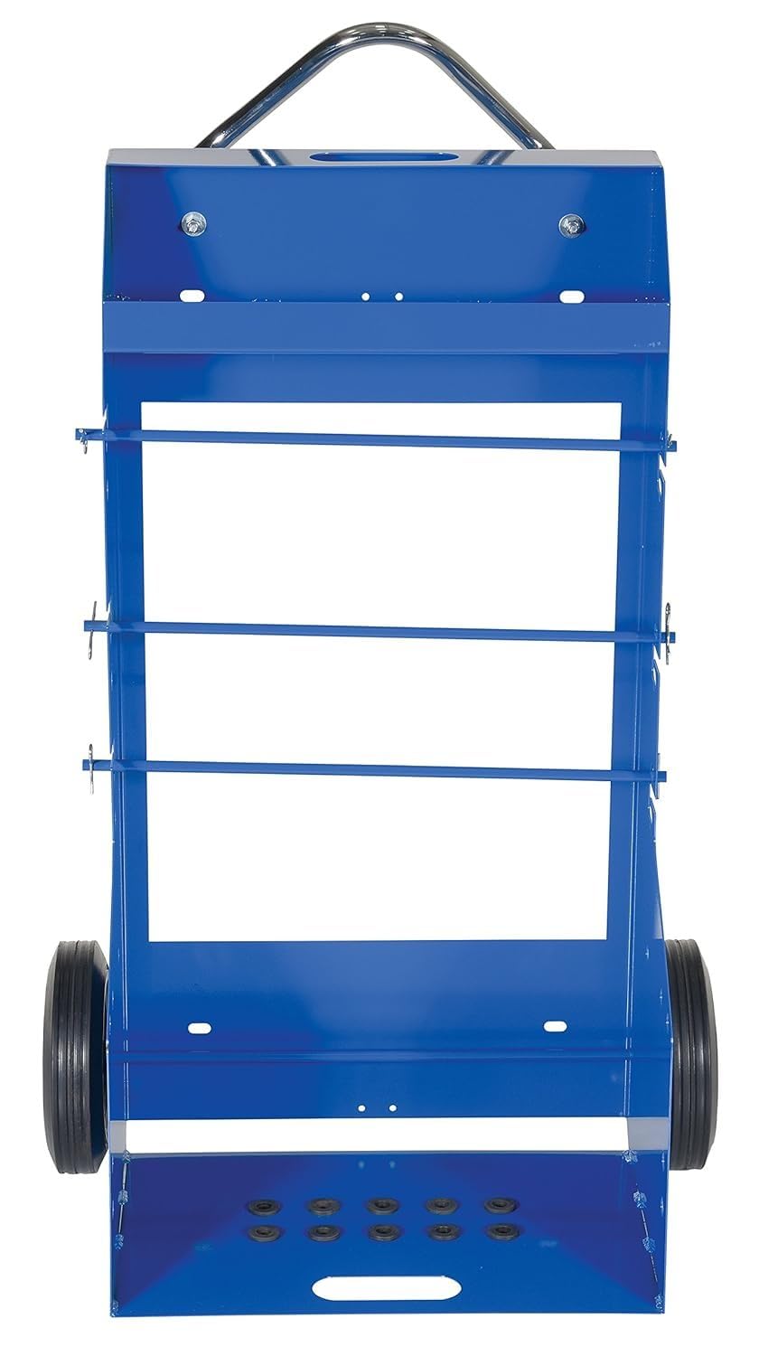 Vestil WIRE-D-WHK Portable Unit with Casters and Handle for Wire Reel Caddy, 21-7/8" Length, 29" Width, 47-5/16" Height