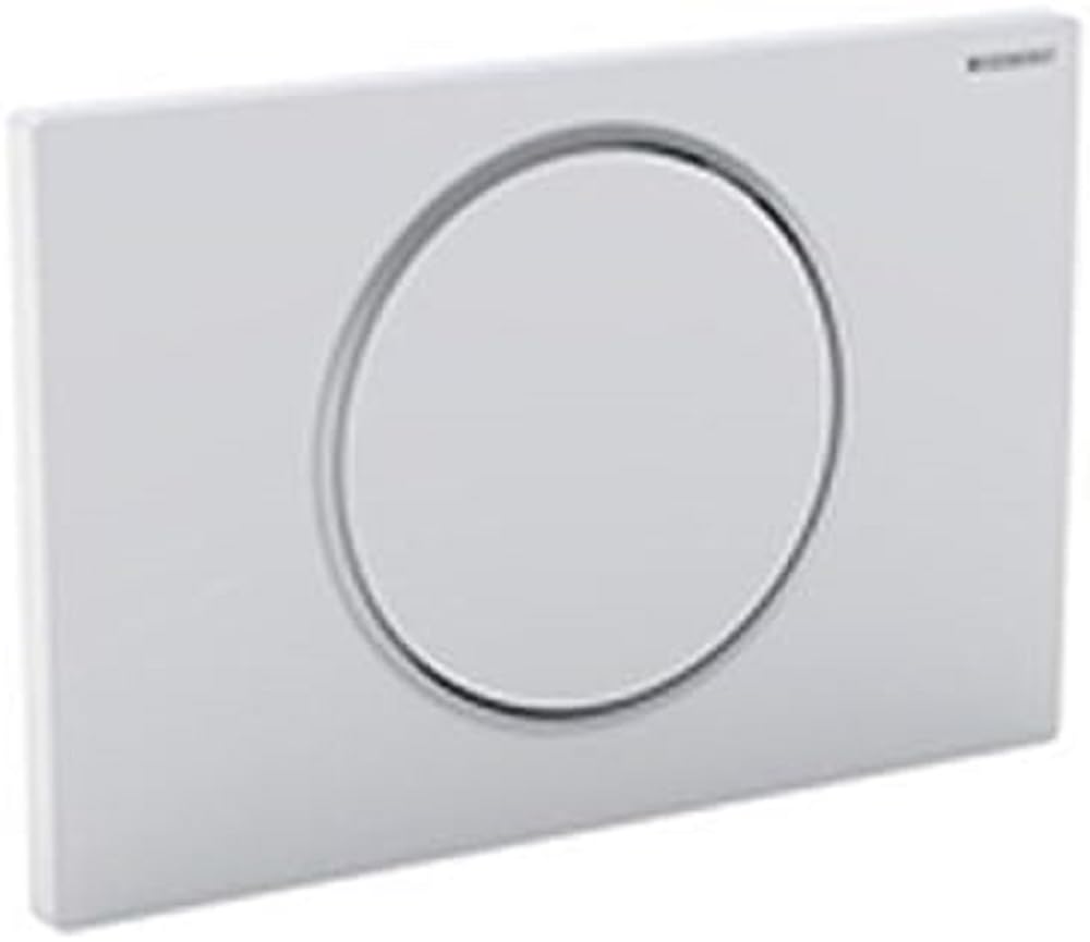 Geberit Sigma10 Single Flush WC Wall Plate - Matt/Gloss/Brushed Stainless Steel