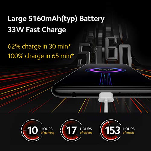 Xiaomi Poco X3 NFC 128GB, 6GB RAM, 5160mAh (typ) Large Battery, 6.67inches DotDisplay, QUALCOMM Snapdragon GSM LTE Factory Unlocked Smartphone - International Version (Shadow Grey), M2007J20CG