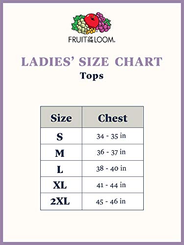 Fruit of the Loom womens Essentials French Terry Pants and Tri-blend Tees T Shirt, V-neck - White Fleck, Large US