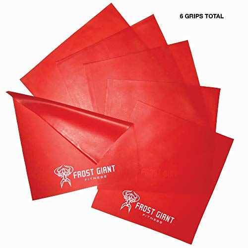 Frost Giant Fitness: Grip, Nonslip, Palm & Hand Protectors (Mess Free Chalk Replacement, Reusable & Washable) | Comfortable Grips for HIIT, Pull-Ups, Weightlifting, Barbell, Dumbell & Chin Ups