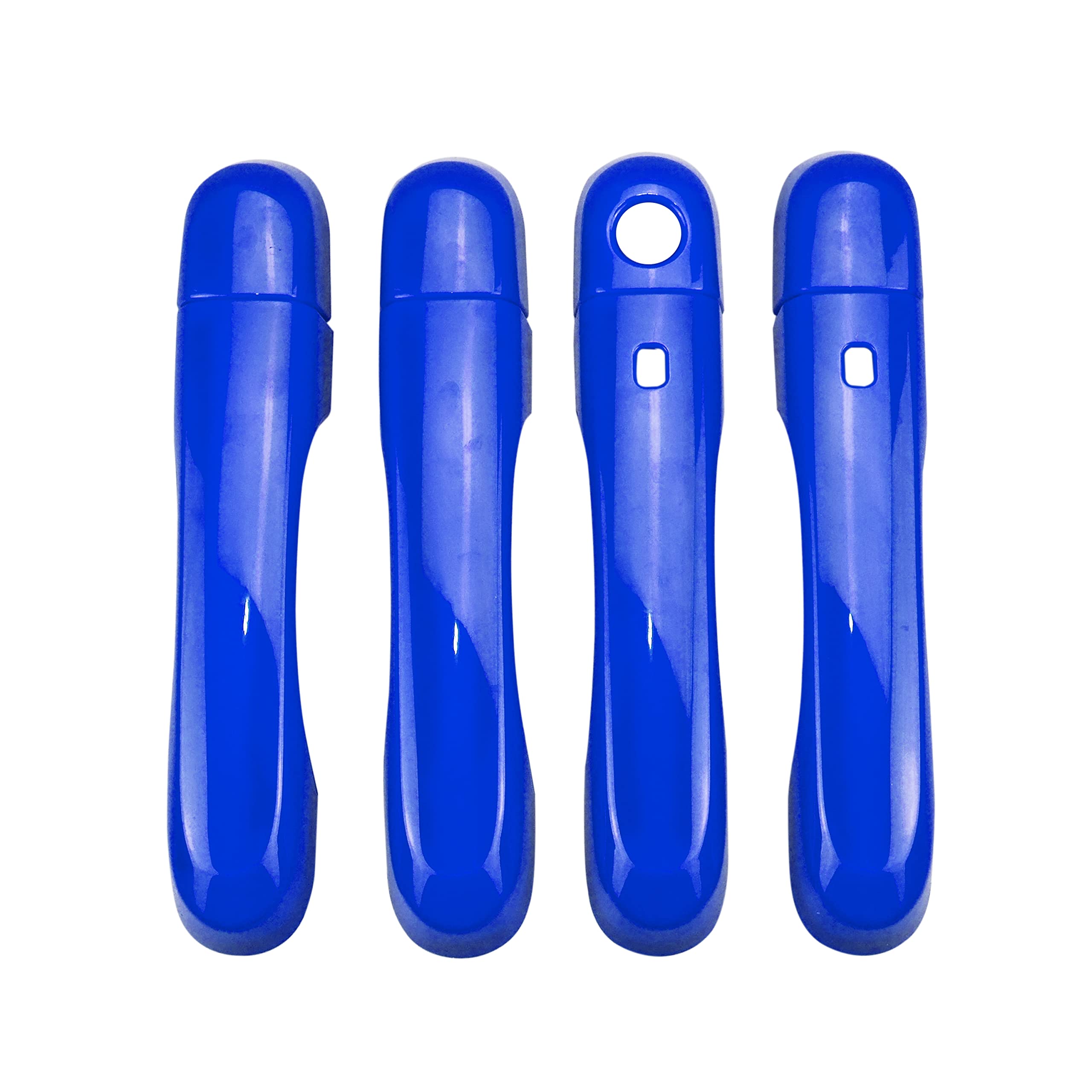 HIPPO ENERGY ABS Door Handle Cover with Smart Keyhole and Cup Bowl Cover Trim Combo for 2015-2021 Jeep Renegade Dark Blue, US500OT235-DBL