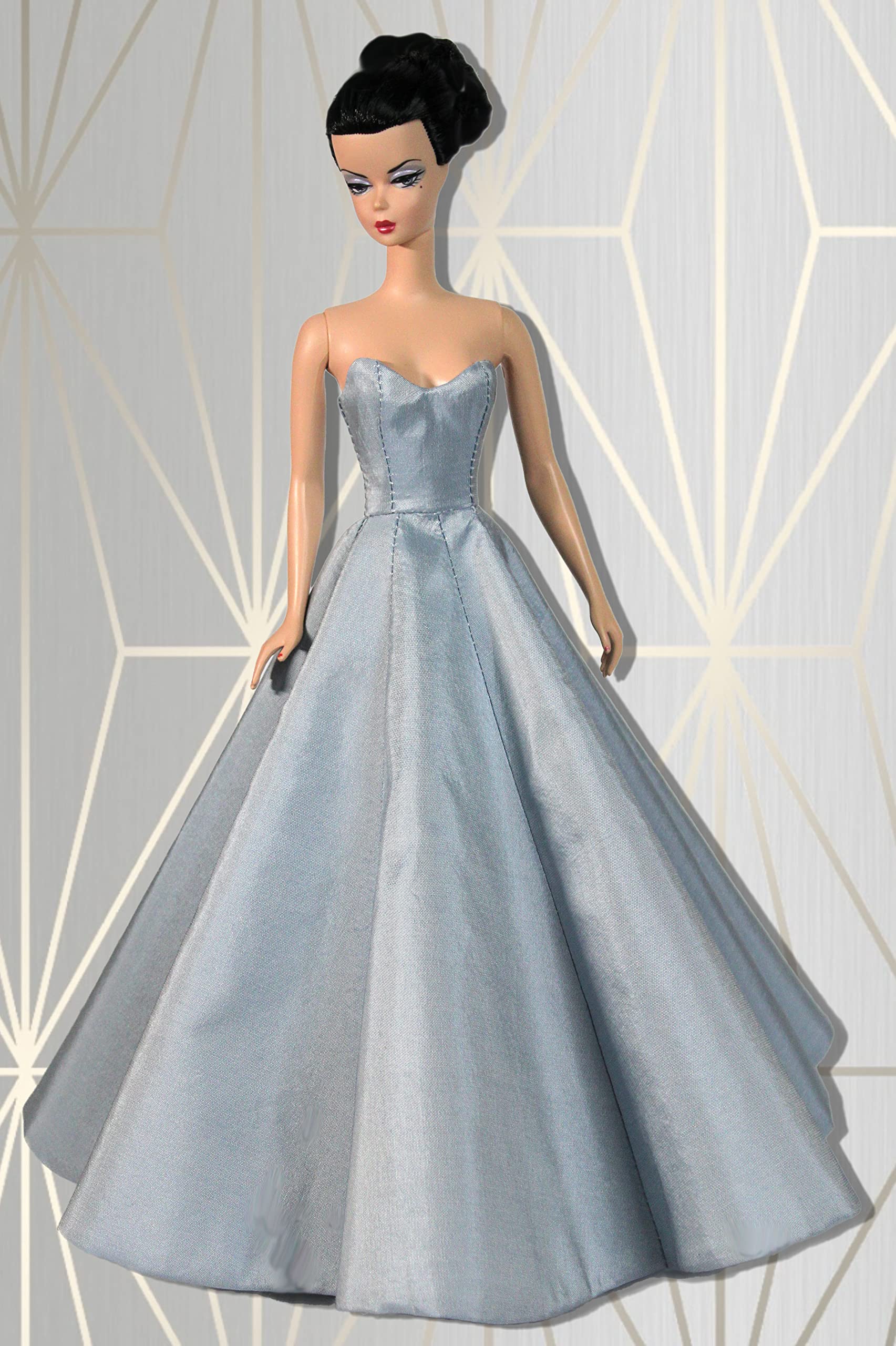 The Gala Doll Clothes Sewing Pattern for Silkstone Barbie Dolls Mattel
