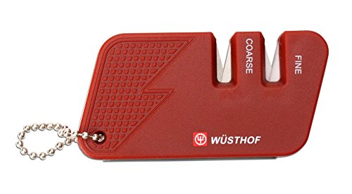 Wüsthof WUSTHOF Mini Knife Sharpener Double, red, 20 cm