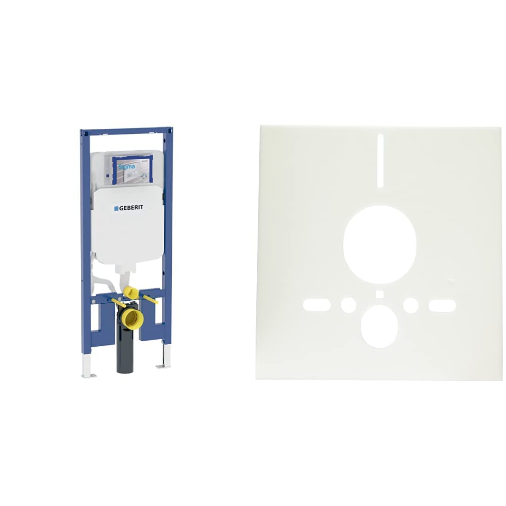 Geberit 111.798.00.1 Toilets and Bidets & 156.050.00.1 Toilets and Bidets, White